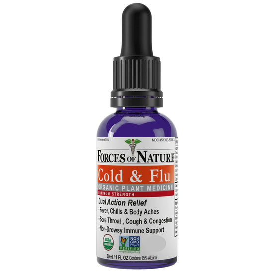 Natural Cold & Flu Medicine for Adults | Maximum Strength – Forces of ...