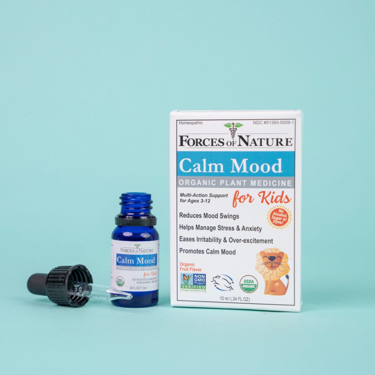 Natural Kids Calm & Mood Support Drops | Fruit Flavored – Forces of ...