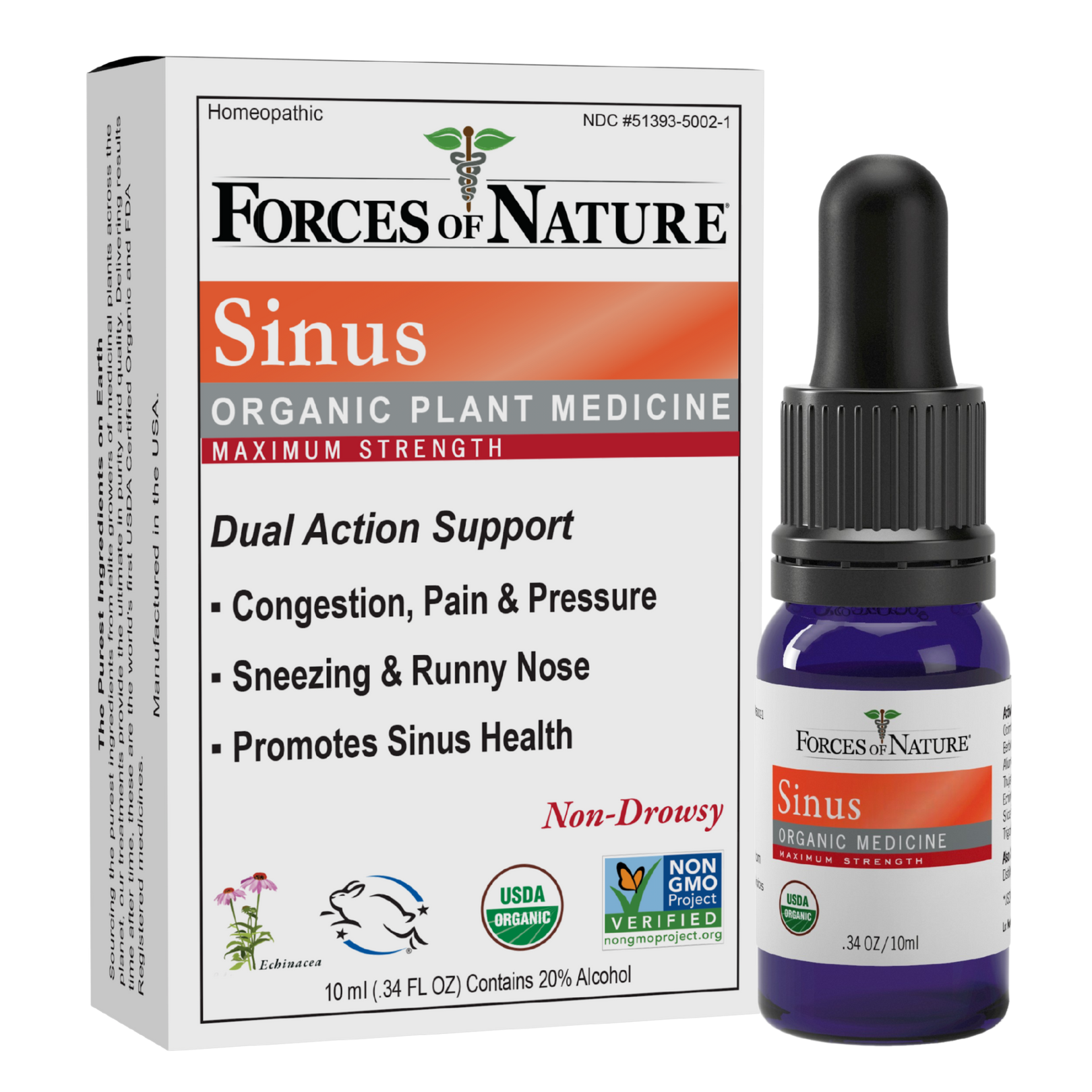 Natural Sinus Relief Drops | Maximum Strength Medicine – Forces of ...