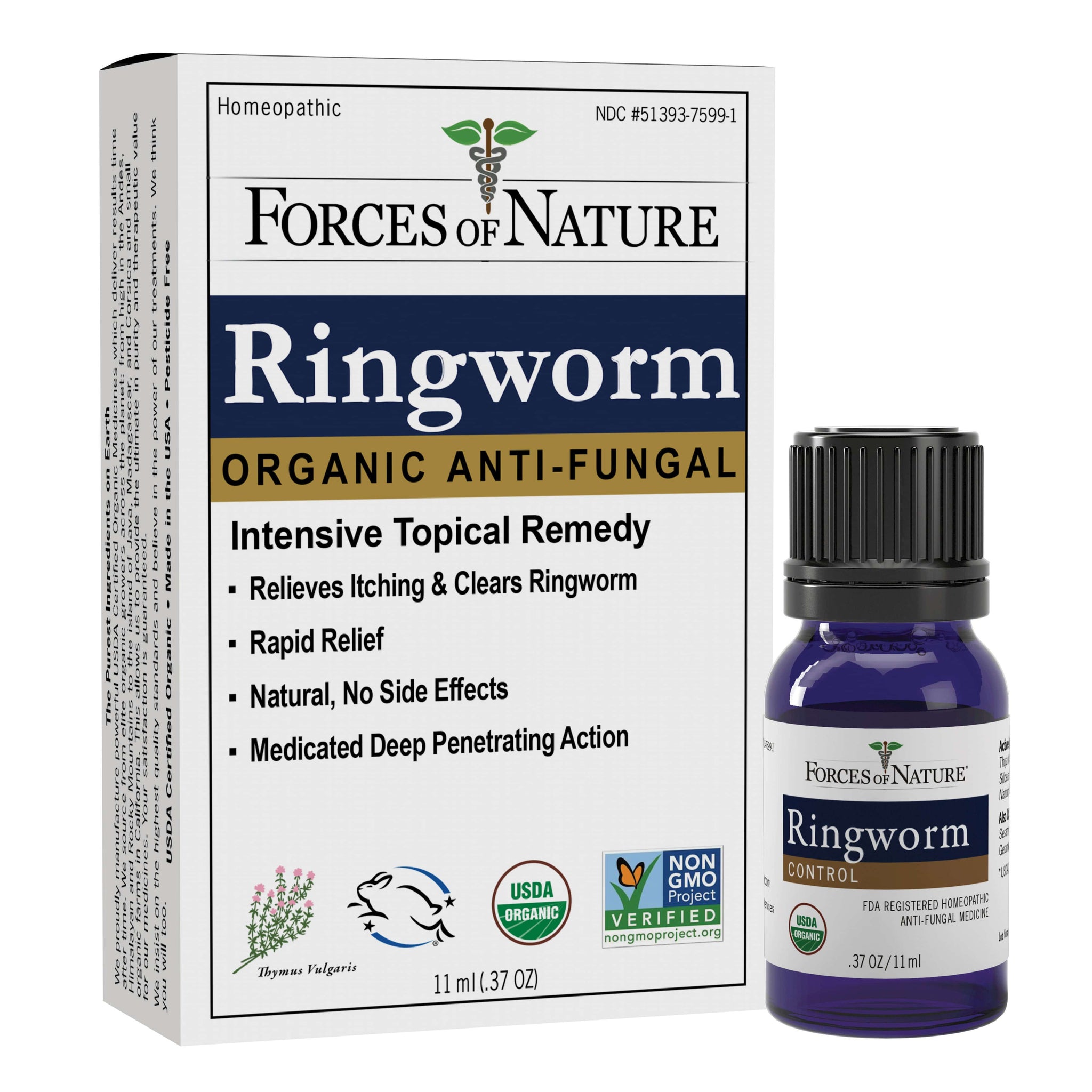 Natural Ringworm Treatment| Organic Antifungal Oil – Forces of Nature ...